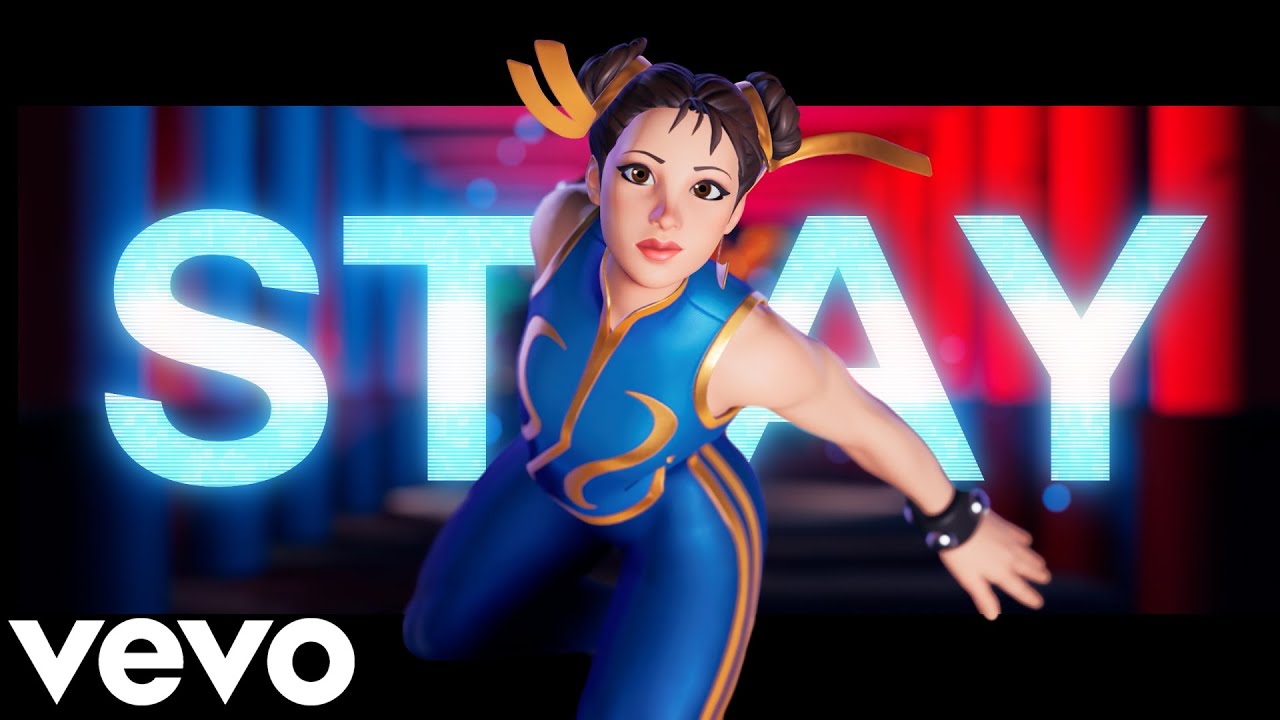 The Kid Laroi - STAY Emote (Fortnite Music Video) [4K] - YouTube