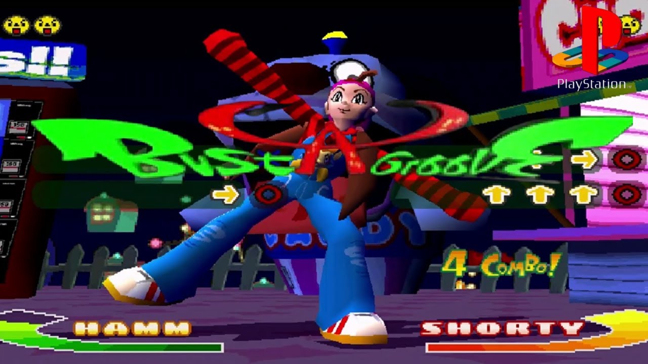 Bust A Groove - 10mins Gameplay | Playstation Rhythm Based Dance Video ...