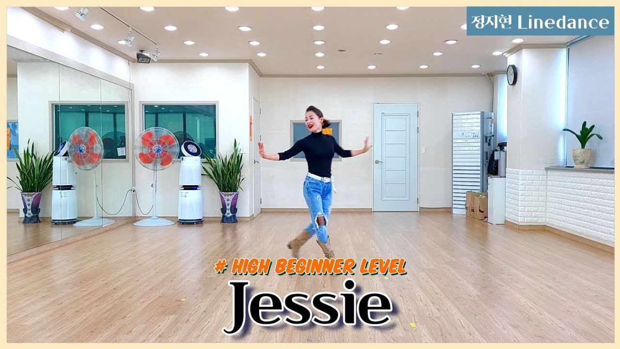 Jessie(제시) Linedance/ High Beginner Level/ Demo & Count - YouTube