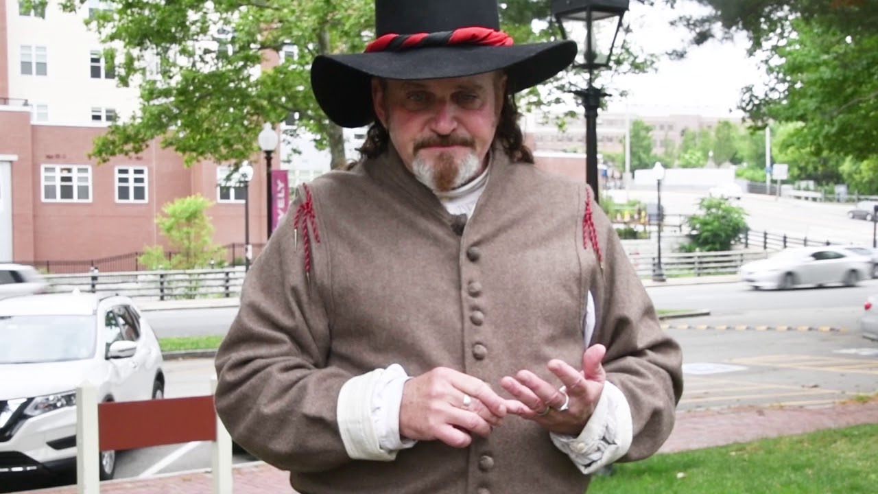 Discussion with NPS Ranger John McNiff as Roger Williams June 16, 2019 ...