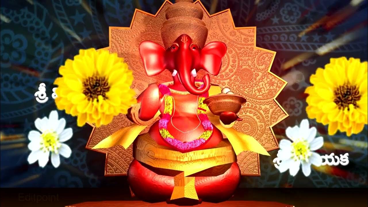 lord ganesha animation video 3d animation video - YouTube
