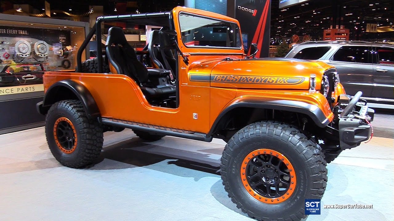 2017 Jeep CJ66 Concept - Exterior and Interior Walkaround - 2017 ...