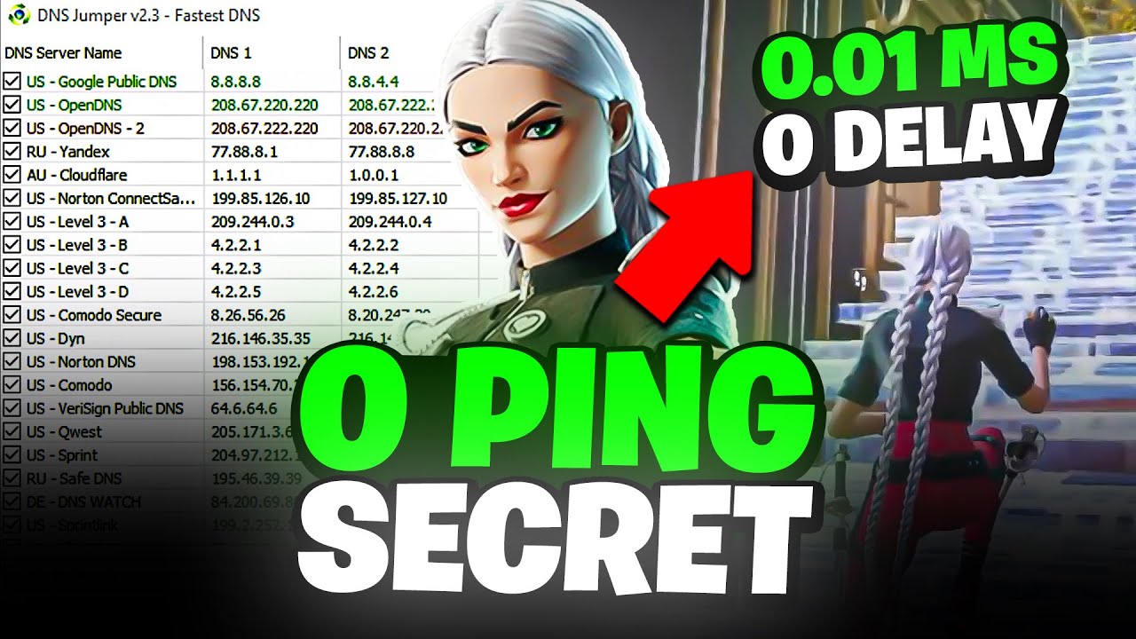 How I Got 0 PING & 0 DELAY in Fortnite Chapter 6 Season 2! (0 Ping ...