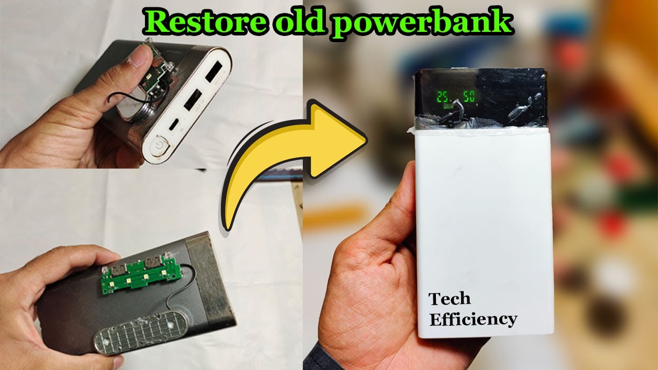 how to restore old power bank into new #powerbank - YouTube