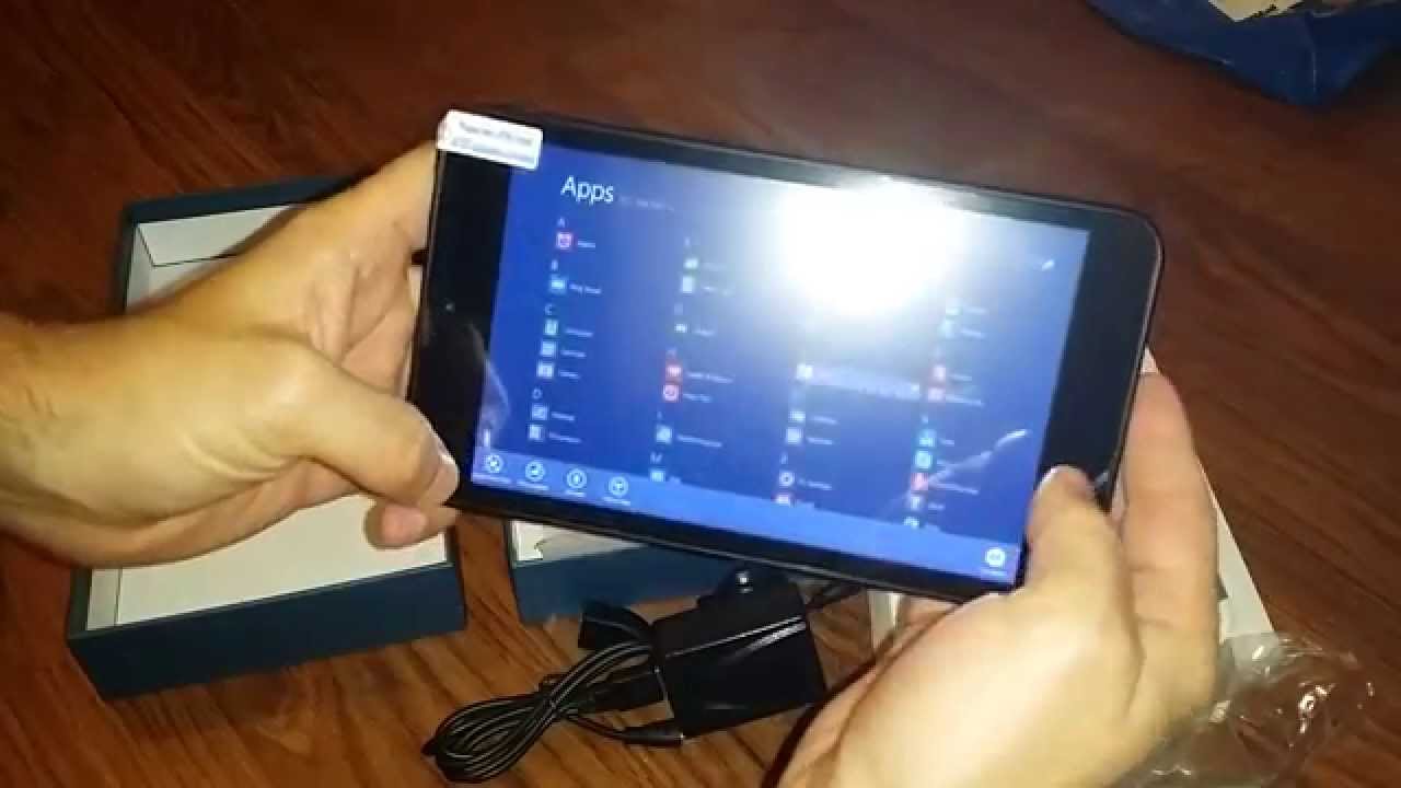 Linx 7 Windows 8.1 tablet UNBOXING - YouTube