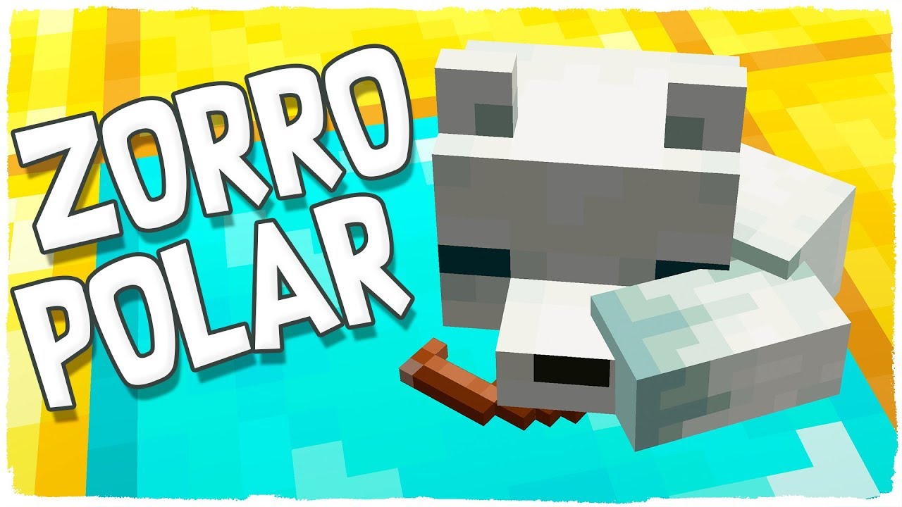 ¡DOMESTICO A UN ZORRO POLAR EN MINECRAFT! ES ADORABLE 😍 - YouTube
