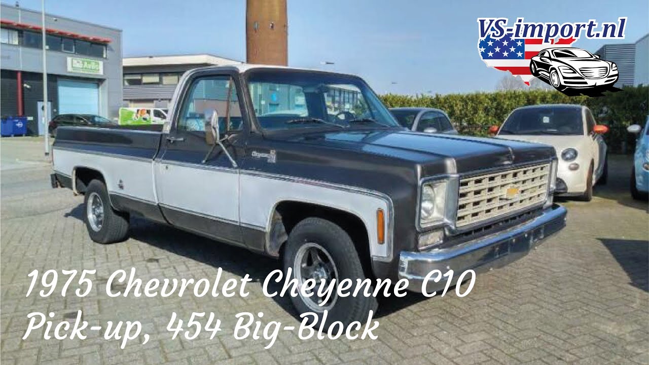 1975 Chevrolet Cheyenne C10 pick-up met 454 Big-Block | VS-import.nl ...