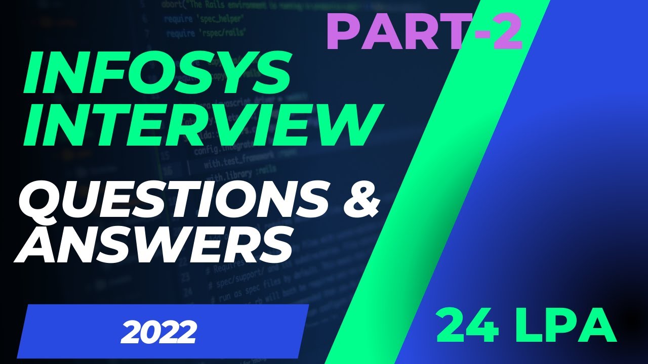 Infosys Interview Part - 2 - YouTube