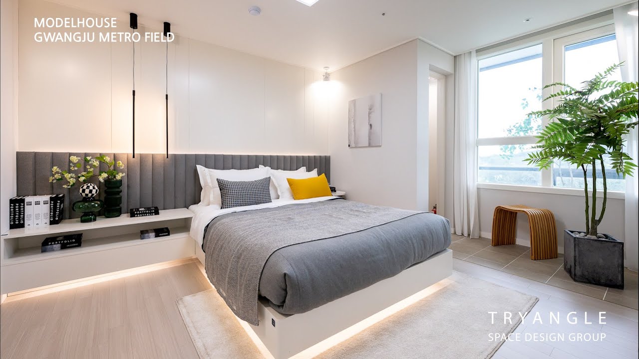 [TRYANGLE DESIGN] 광주 메트로필드 모델하우스 - YouTube