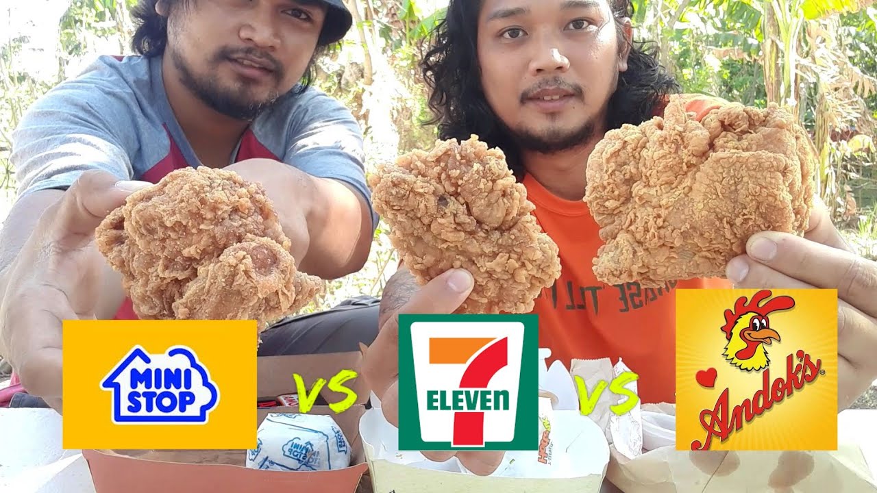 BATTLE OF THE FRIED CHICKEN | MINISTOP vs 7ELEVEN vs ANDOKS (dokito ...
