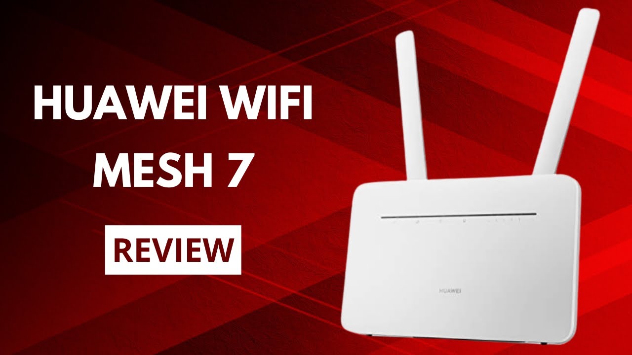 Huawei WiFi Mesh 7 Review | Clever NFC Tech - YouTube