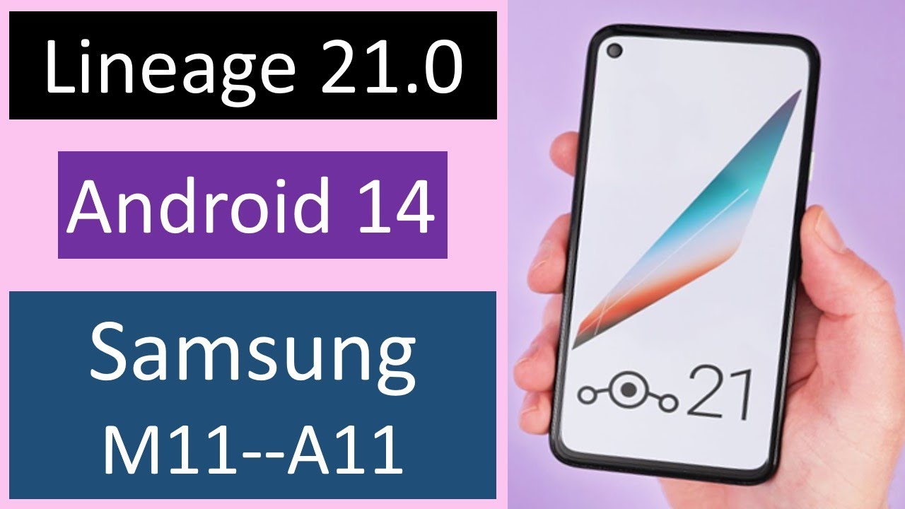 Lineage 21.0 - Android 14 Custom ROM Samsung M11/A11 | BiteTech - YouTube