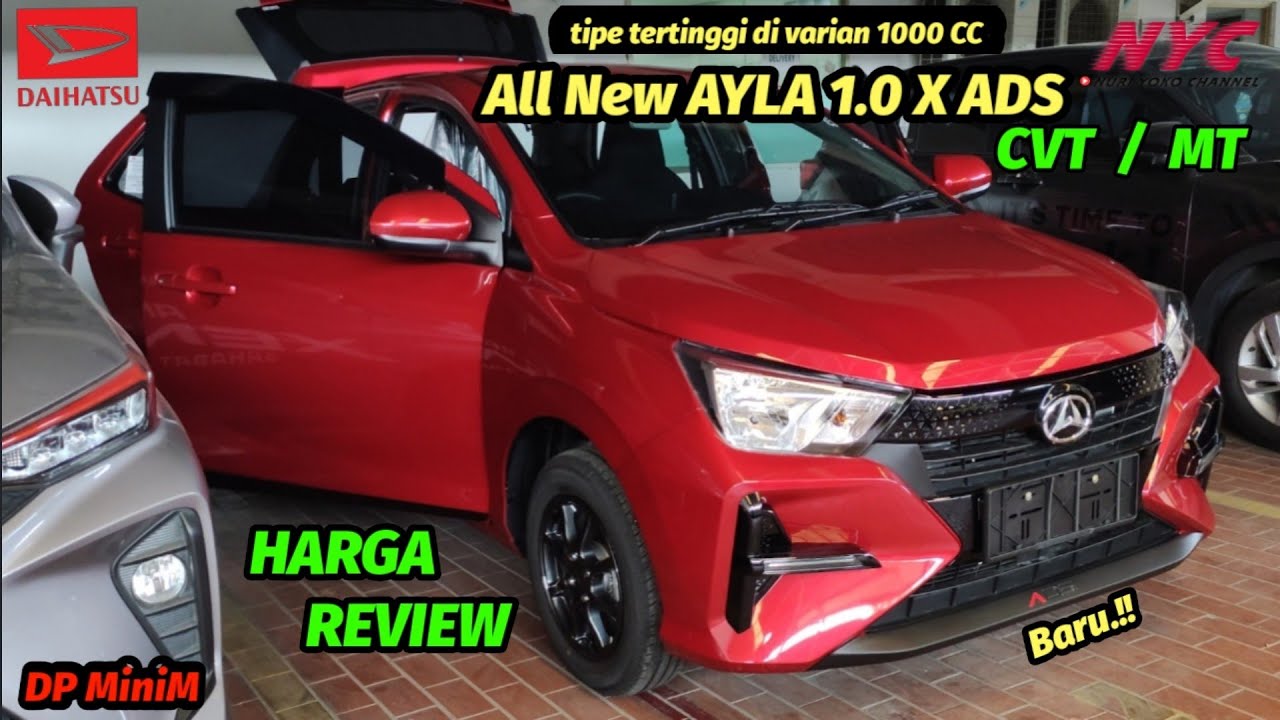 All New AYLA 1.0 X ADS || HARGA REVIEW, All New Ayla X ADS || CVT matic ...