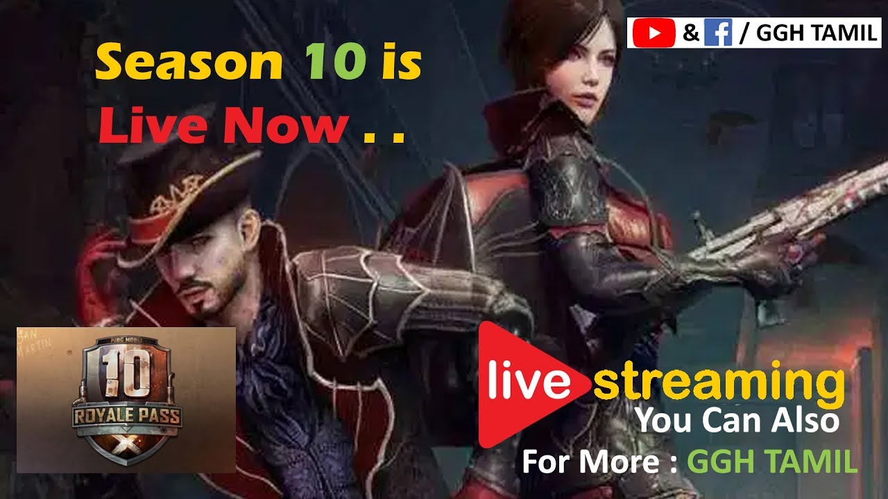 PUBG Tamil Live Streaming - GGH Tamil - YouTube
