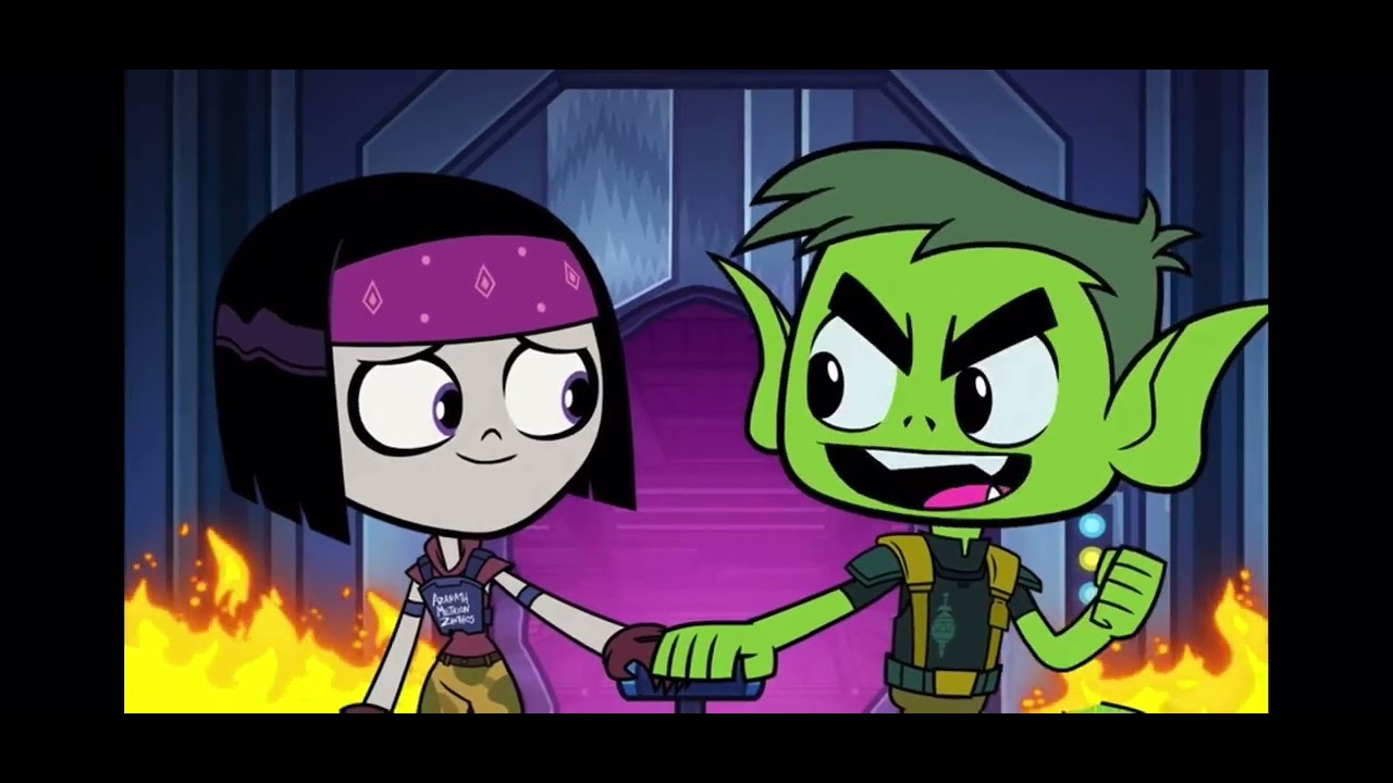 Teen Titans Go! - BBRae in Easter Annihilation - YouTube