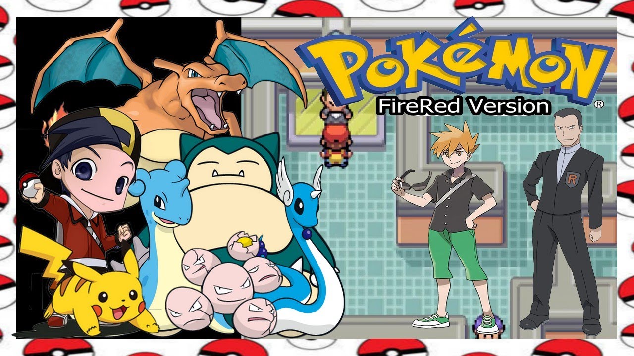 Pokémon Fire Red Giovanni, Rival e Victory Road!!! - YouTube