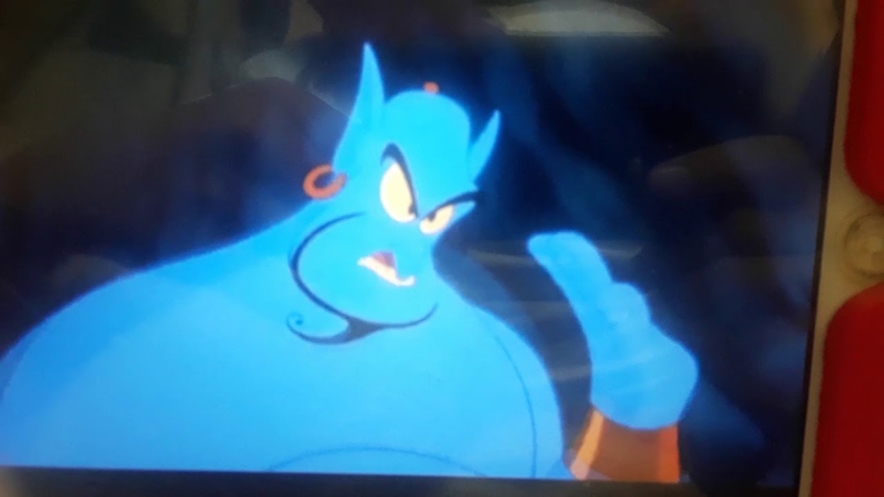Genie tells Cindy to sit down - YouTube