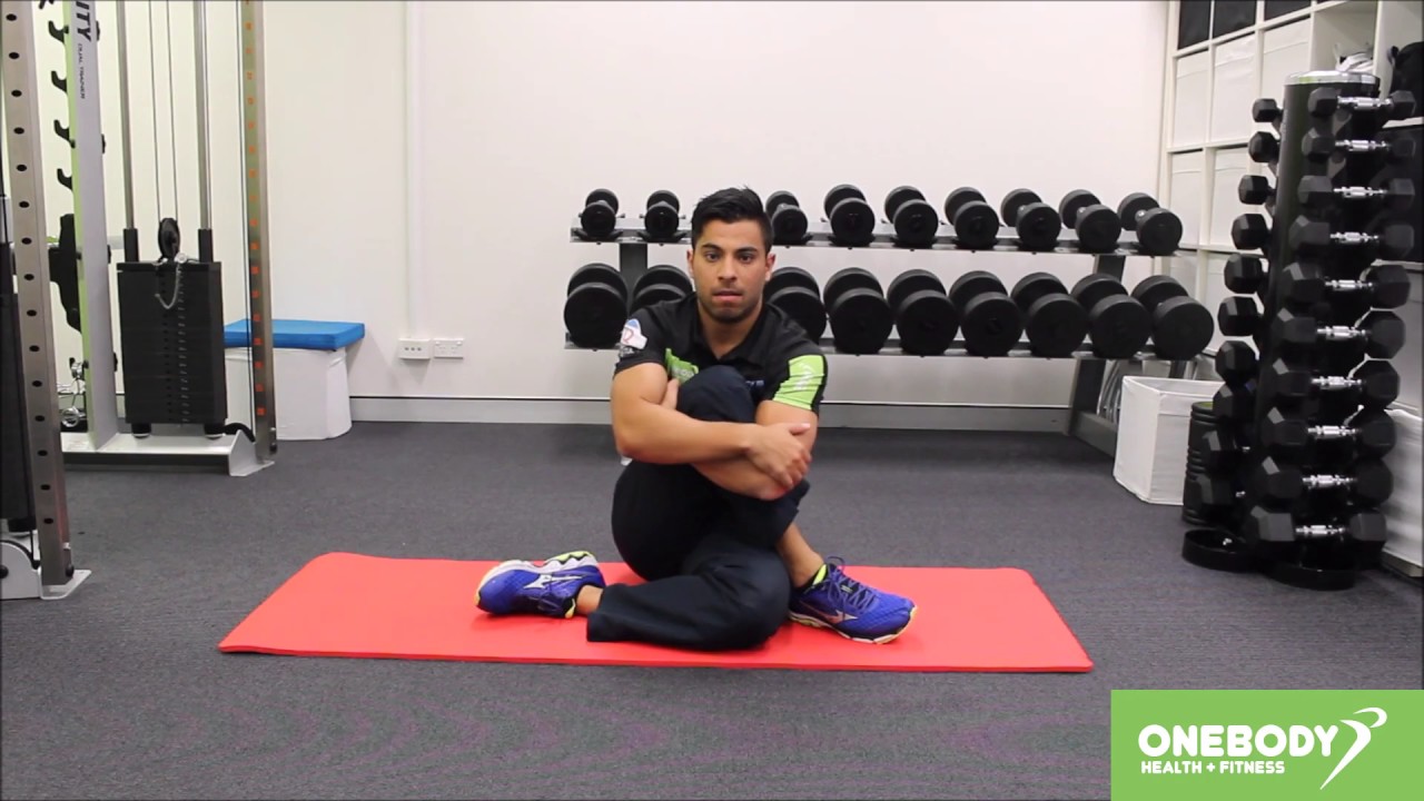 Lateral Hip Stretch Version 1 - YouTube