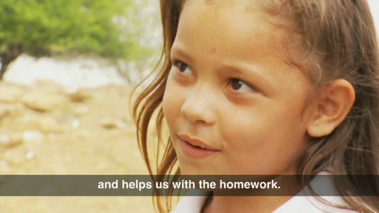 Biblioburro - a donkey library - visits Colombian children - YouTube