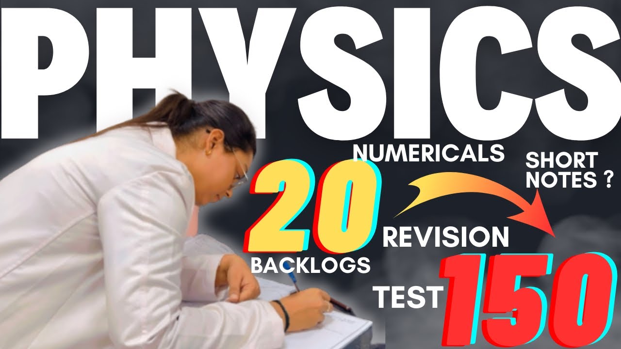 Start Physics from Zero!🫵You can Increase your marks from 20-150 in ...