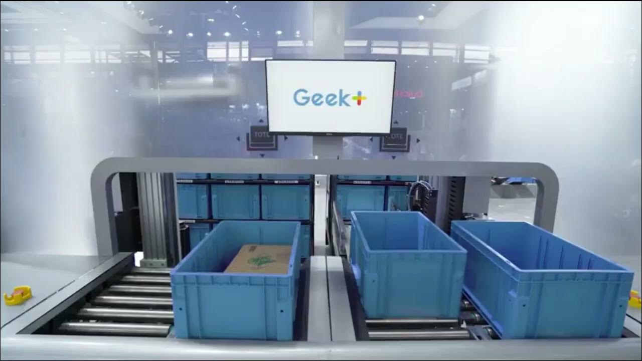 GeekPlus Robotics PopPick - YouTube