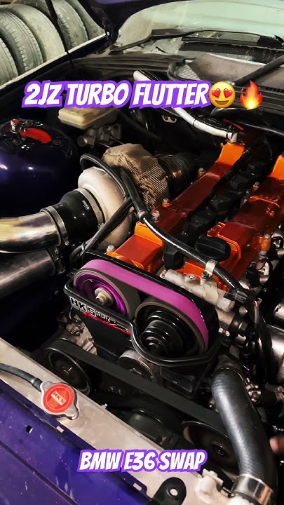 2JZ Turbo Flutter sound! #2jz #turboflutter #e36 - YouTube