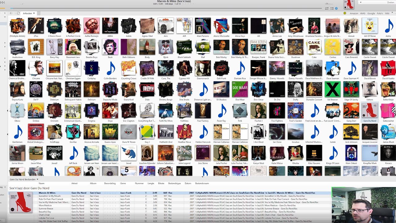 First install - Jriver 29 - installation - library - sound card - DSP ...