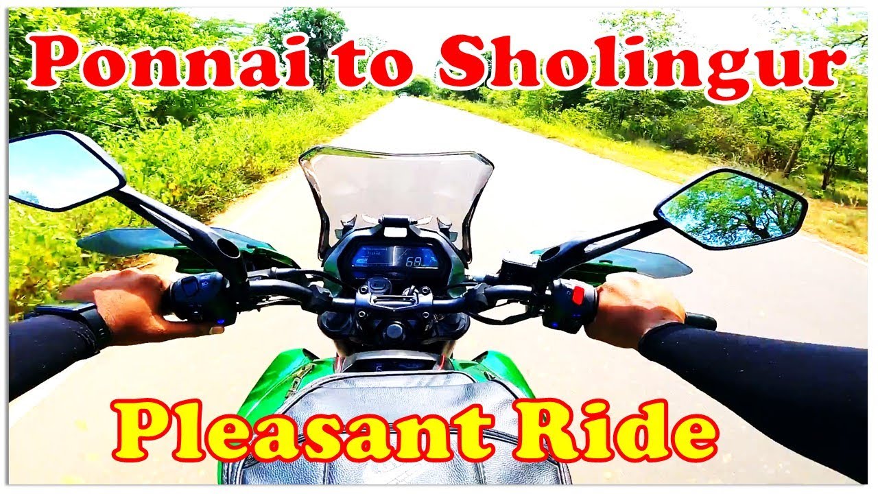 Ponnai to Sholingur | Pleasant Ride | Bajaj dominar 400 - YouTube