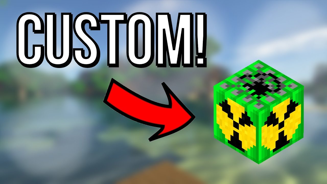How to get CUSTOM TNT in Minecraft Bedrock - YouTube