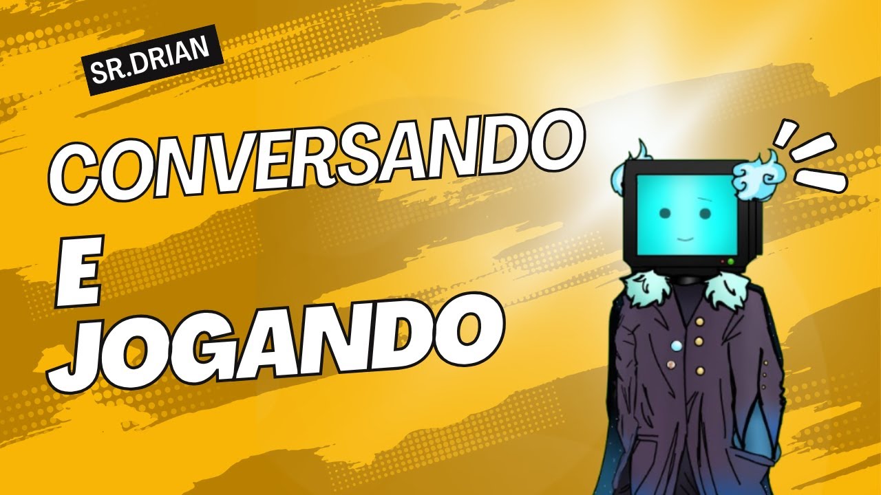 jogando e conversando ao vivo - YouTube