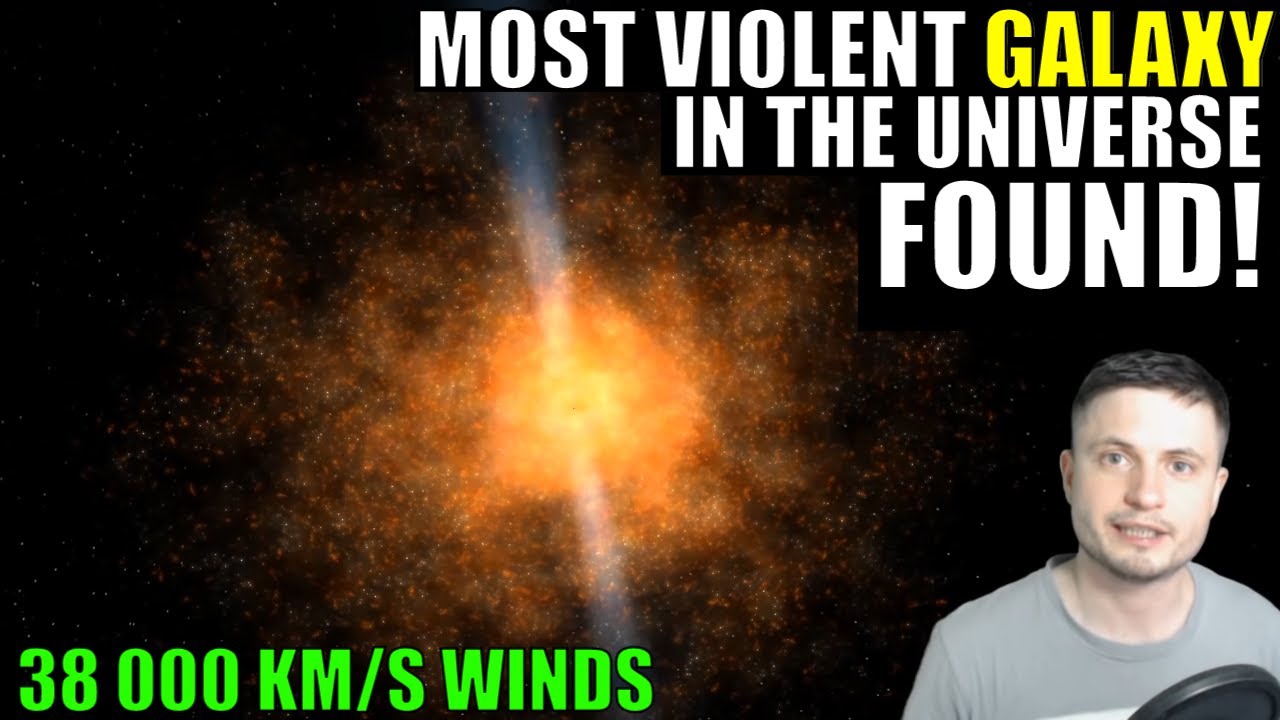 The Most Violent Galaxy in the Universe Found - 38 000 km/s Winds - YouTube