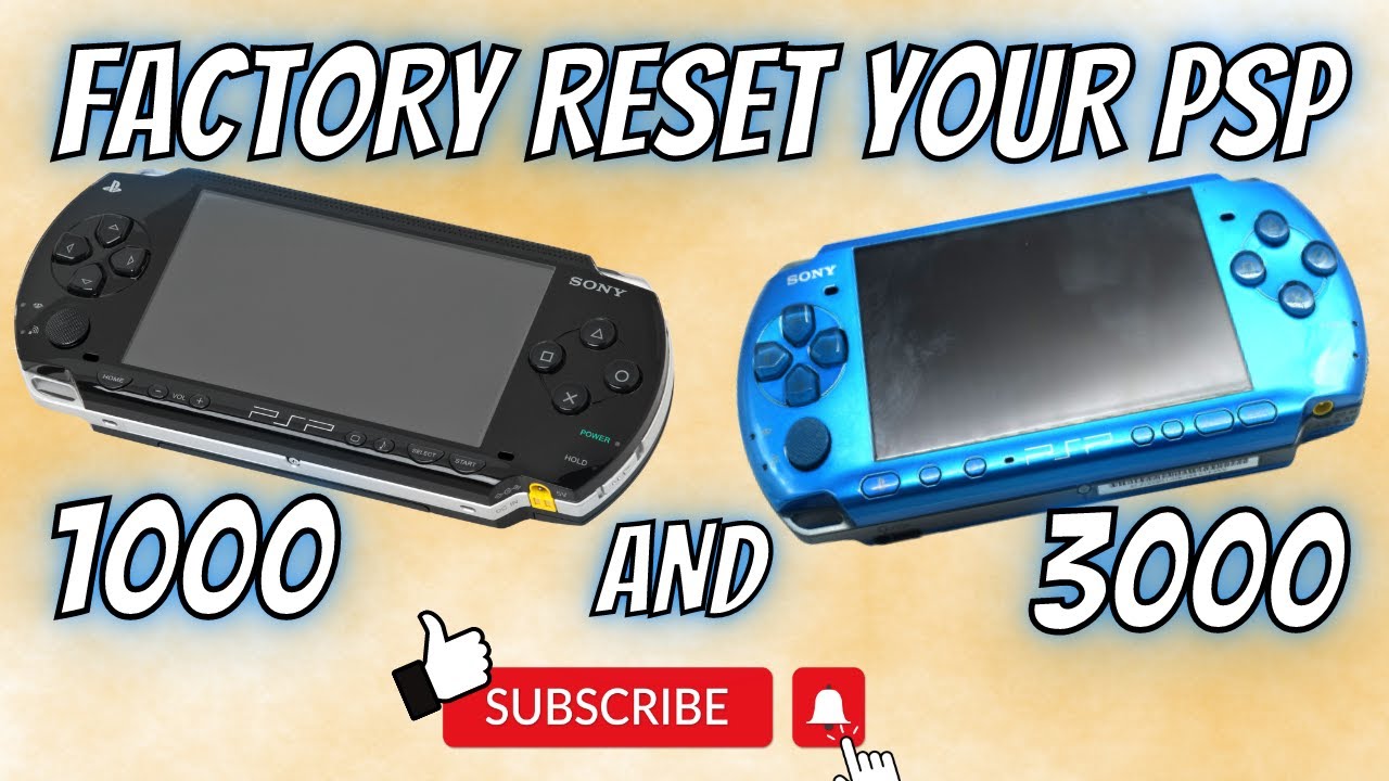 HOW TO FACTORY RESET YOUR PSP (December 2025) - YouTube