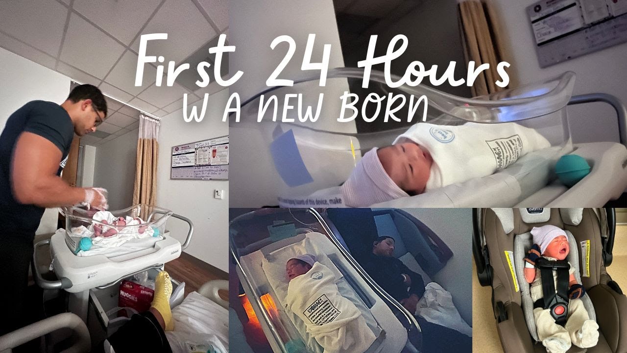 First 24 Hours with a Newborn Baby / Mommy & Newborn Care Unit at ...