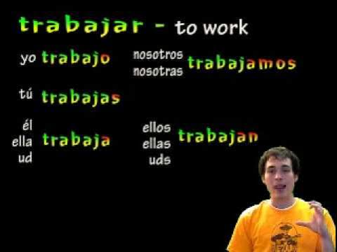02 Spanish Lesson - Preterite AR verbs (part 1) - YouTube