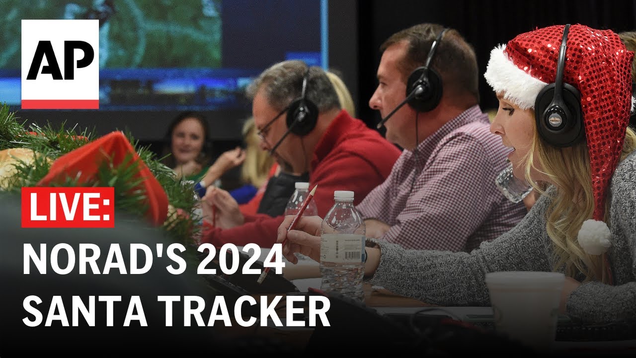 Santa Tracker 2024 LIVE: Watch NORAD follow Santa - YouTube