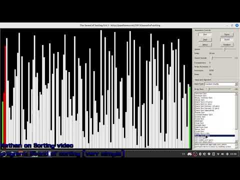 ***NDV VIDEO*** i something sorting algorithm on classic program "sound ...