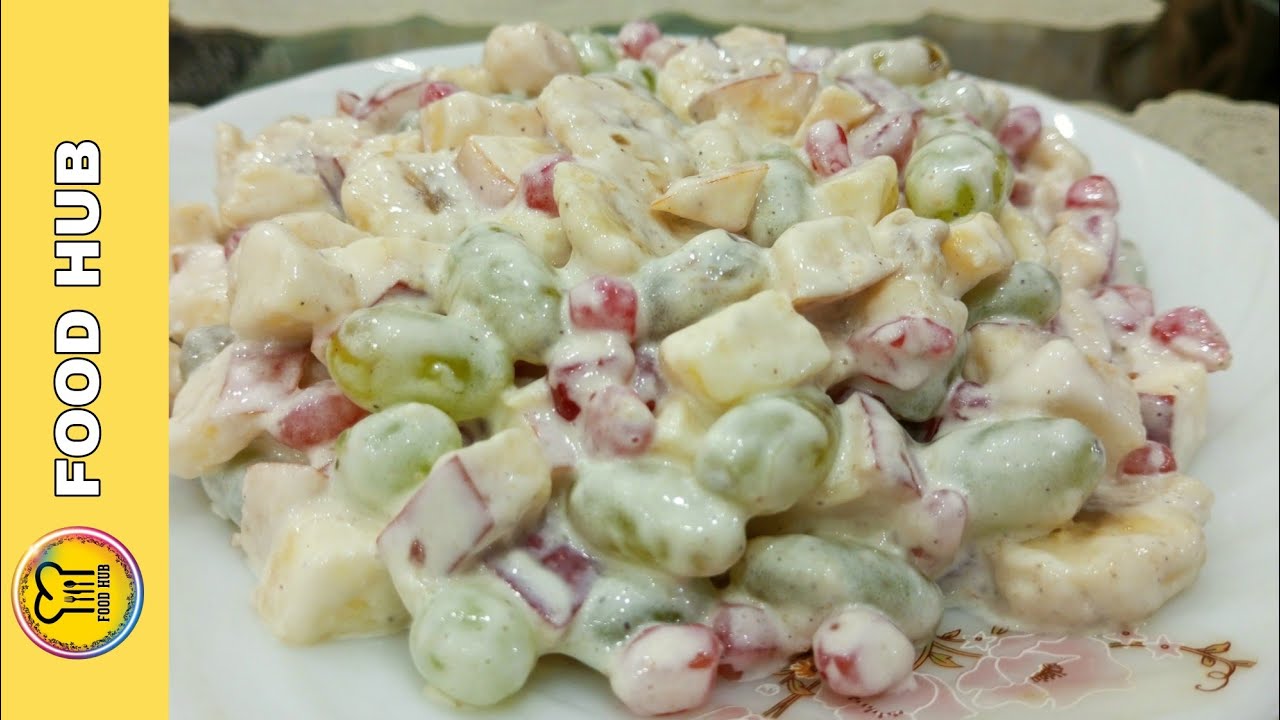 CREAM CHAT RECIPE BY FOOD HUB. - YouTube