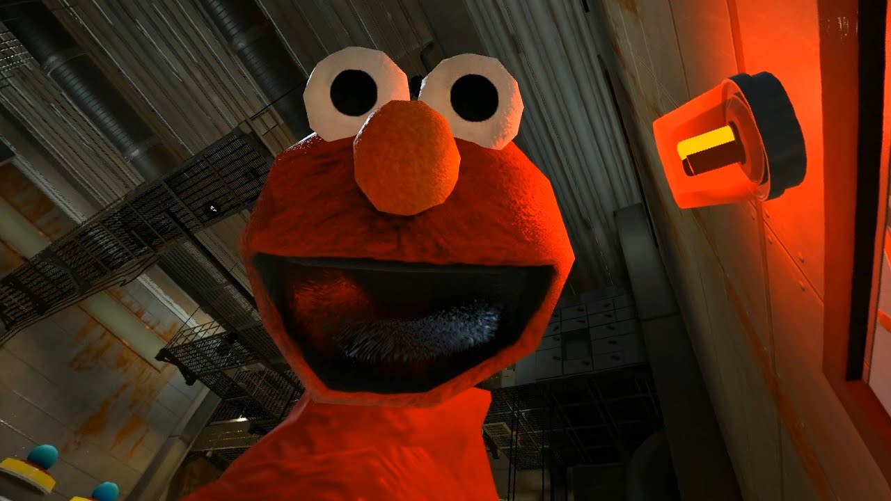 ELMO in Poppy Playtime 3 (360 VR) Halloween Jumpscare 🎃 - YouTube