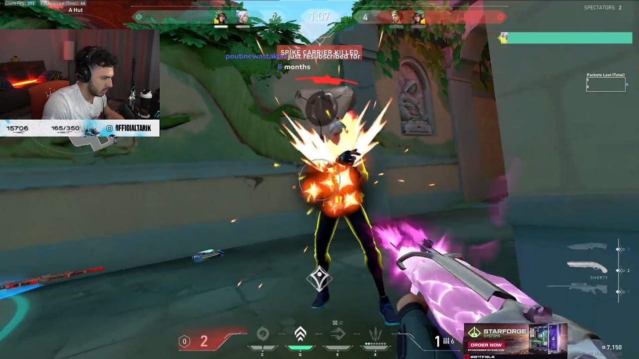 MVP! 27+ KILLS! LOTUS! TARIK SHOWS HIS INSANE JETT SKILLS - VALORANT ...
