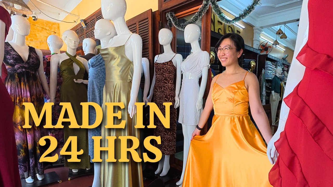 Custom Tailored Clothes in 1 Day?! Our Favourite Tailor in Vietnam 🇻🇳 ...