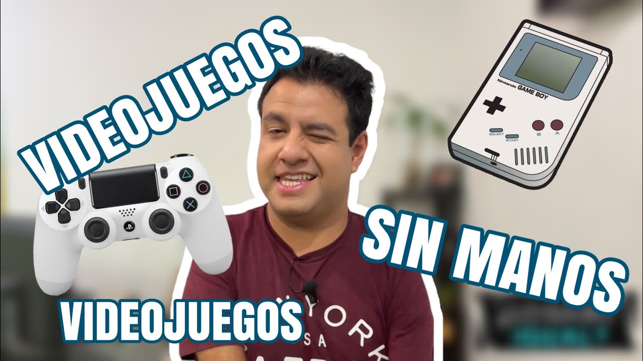 ¿CÓMO ES JUGAR VIDEOJUEGOS SIN MANOS? | ¿LO HAGO IGUAL? | #discapacidad ...