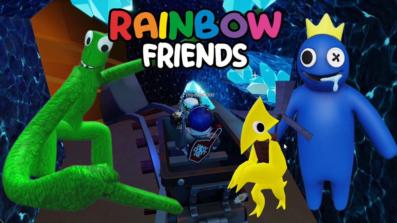 Rainbow Friends Gameplay 13 Roblox - YouTube