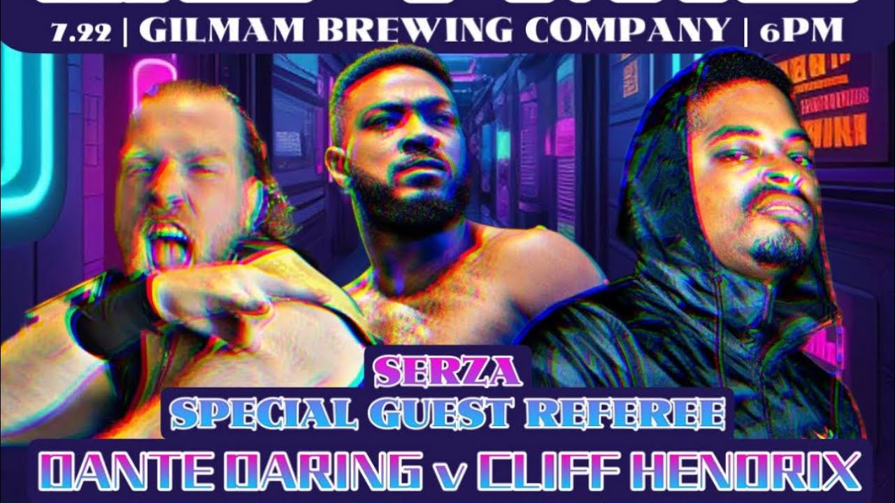 (SPECIAL GUEST REFEREE) Dante Daring vs Cliff Hendrix (Oasis Pro: Go ...