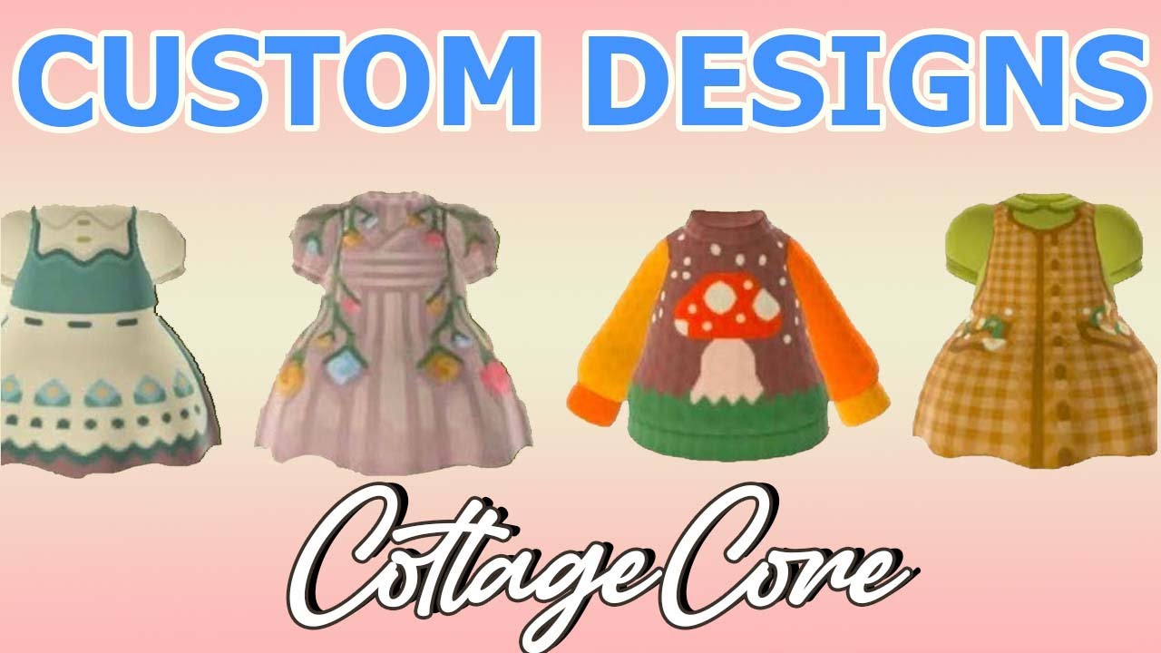 250+ Cottage Core Animal Crossing New Horizons ACNH Custom Designs ...