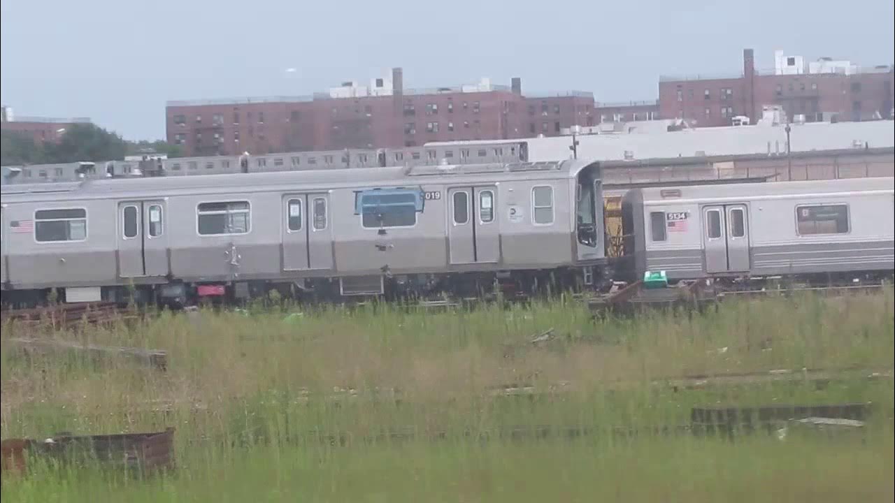 A Brief Look at Coney Island Yard on a N train from Coney island Stillwill avenue to 86 street ...