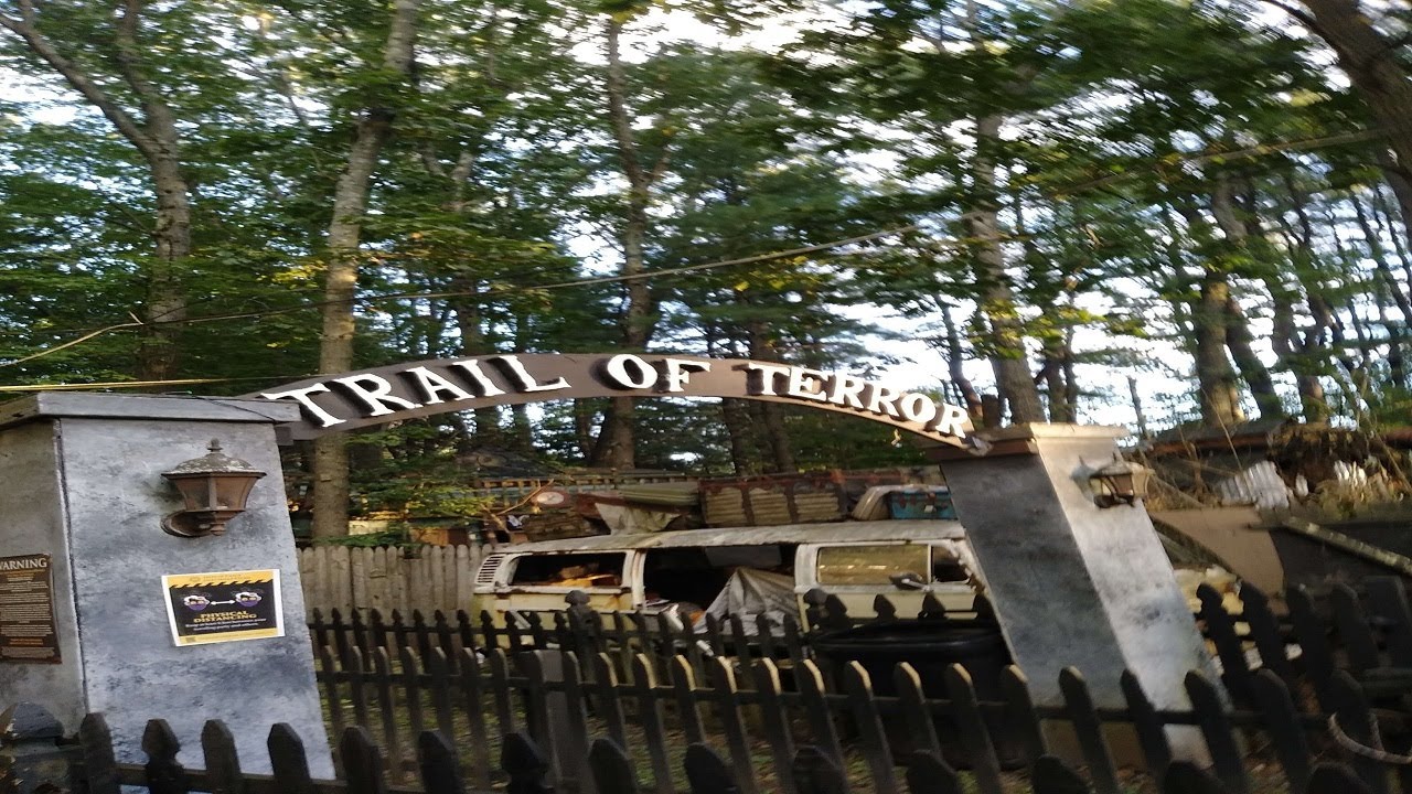 Behind the scene of Trail of Terror - YouTube