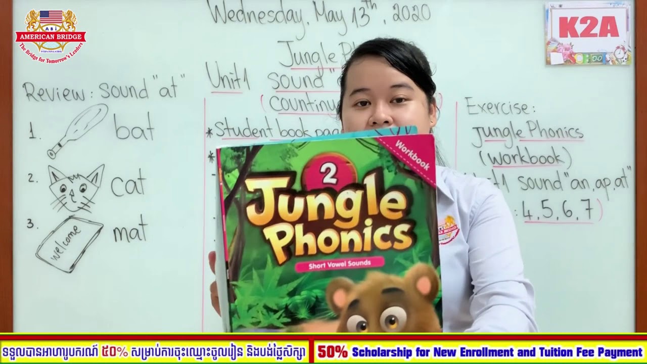 -Level: Kindergarten 2A , -Subject: Jungle Phonics, -Unit 1: Sound an ...