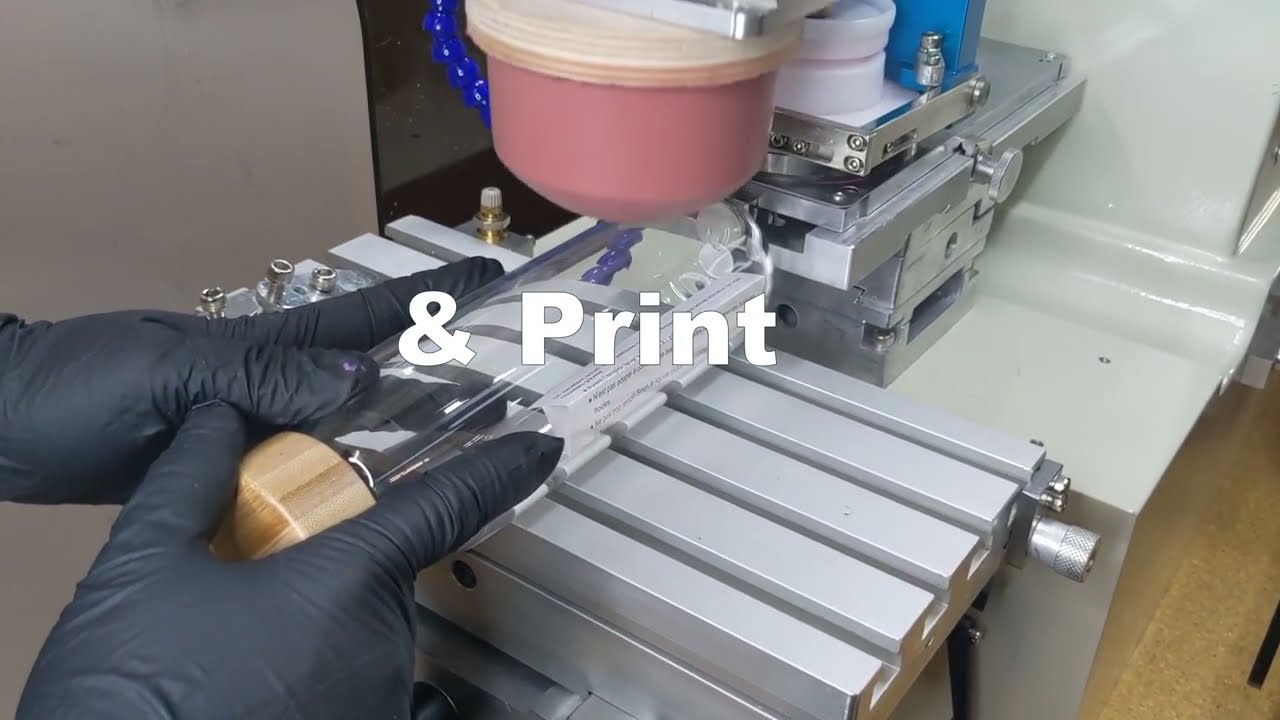Pad Printing Ink Mixing Instructions - YouTube