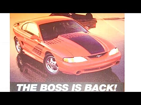 FORD BOSS, The First Street Machine Build, BOSS 10 Liter Mustang OJ ...