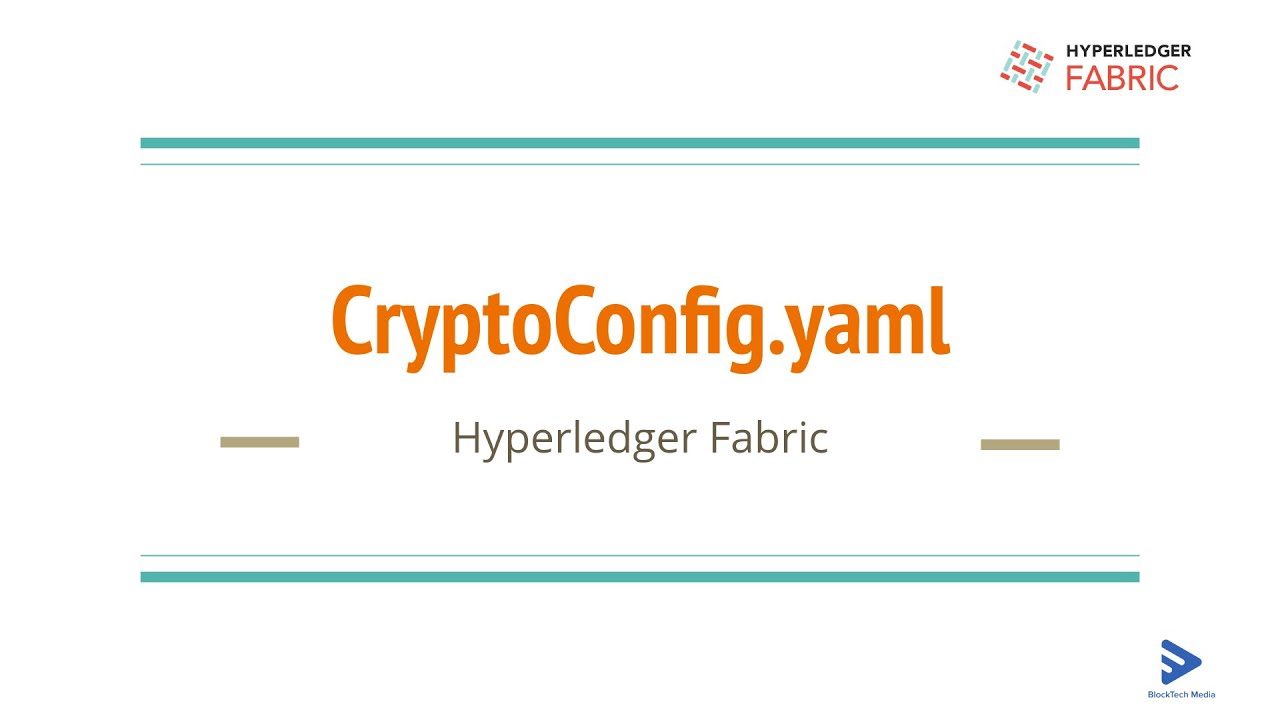 7. Crypto Config: Create Crypto Materials Part 2 - Create Basic Network ...